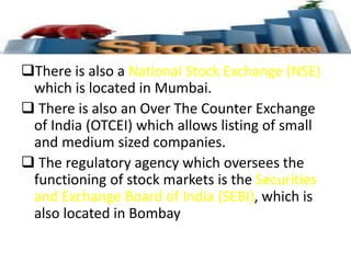 STOCK MARKET,SEBI | PPTX
