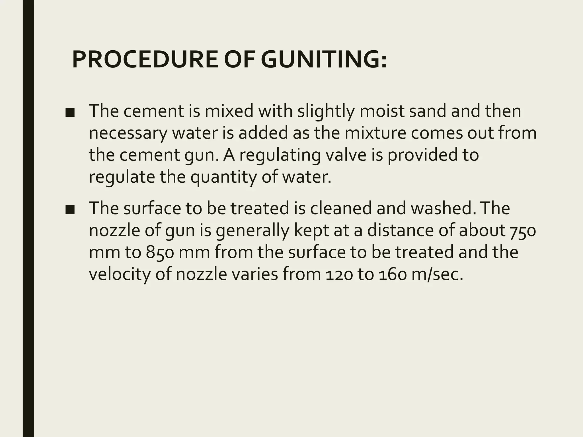 shotcreting and guniting ppt | PPTX