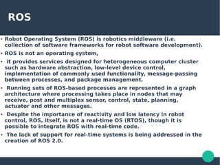 Ros rov talk | PPT
