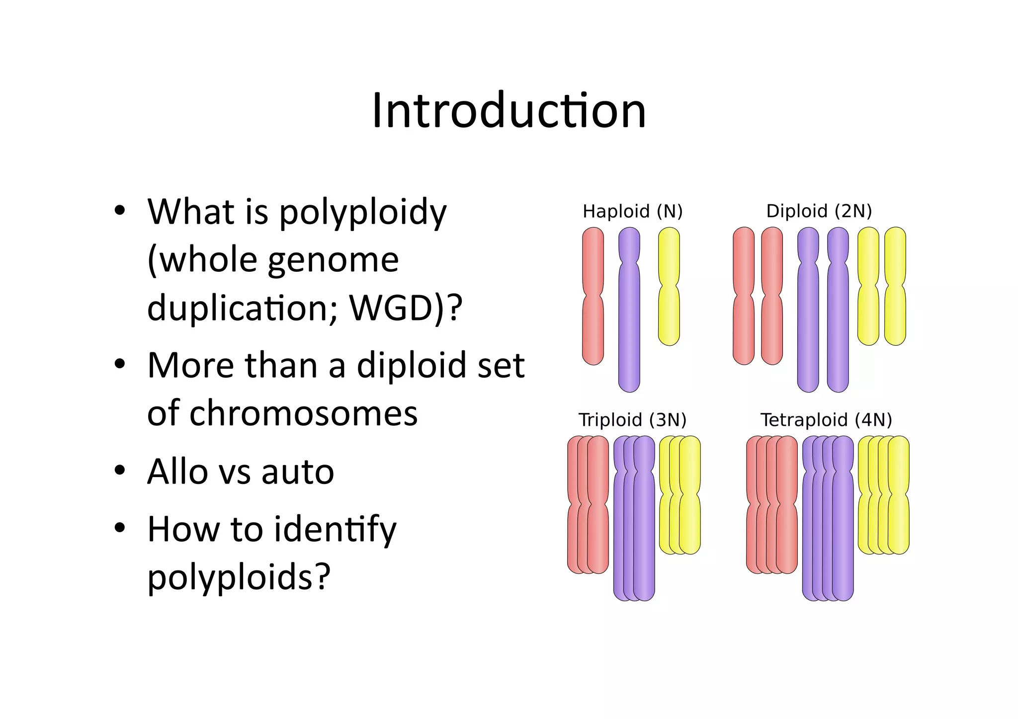 Whole genome duplication and diversification of plant genomes | PDF
