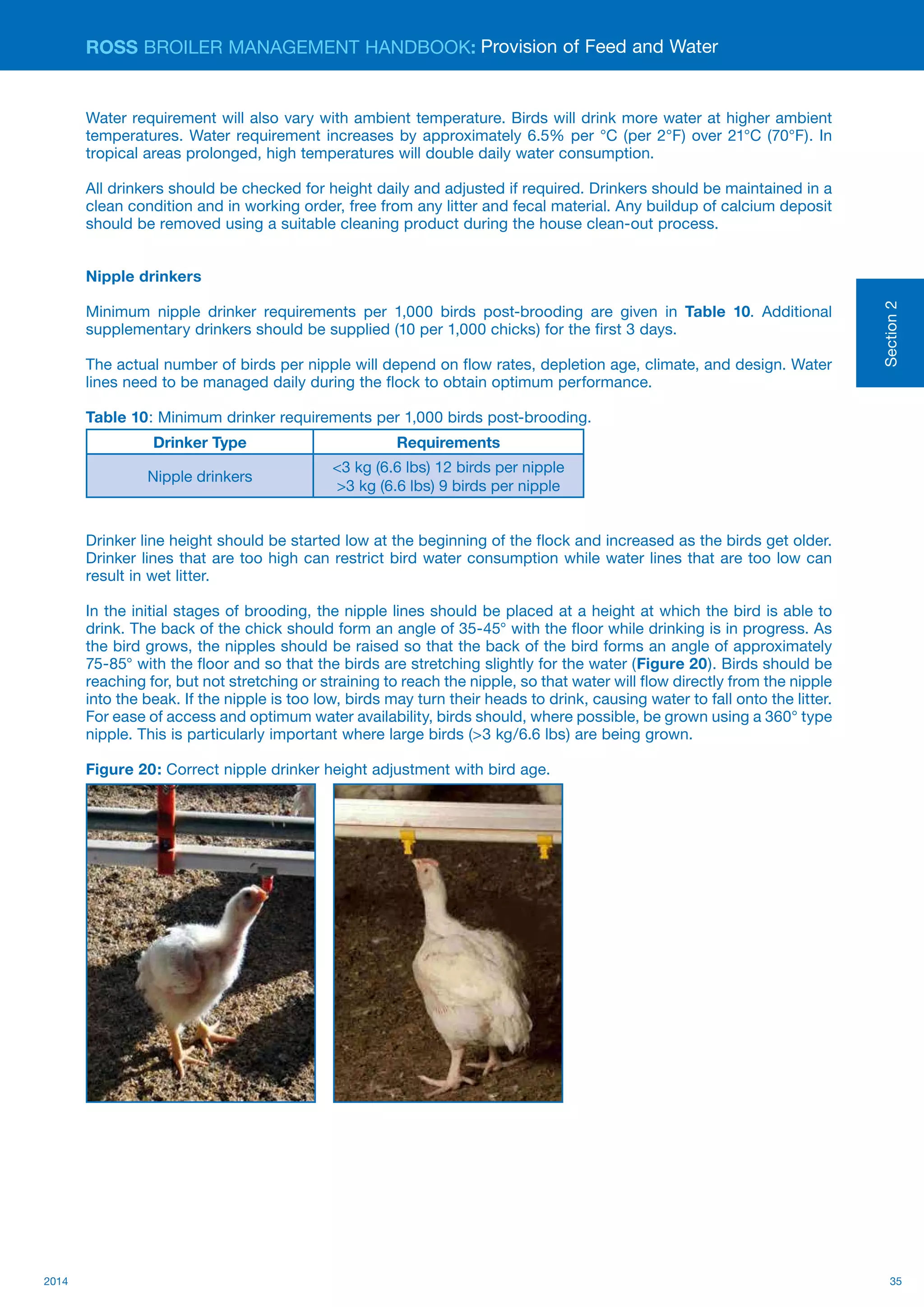 Ross broiler handbook | PDF