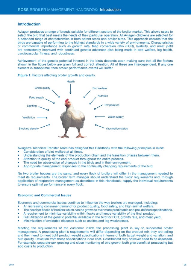 Ross broiler handbook | PDF | Agriculture | Industries