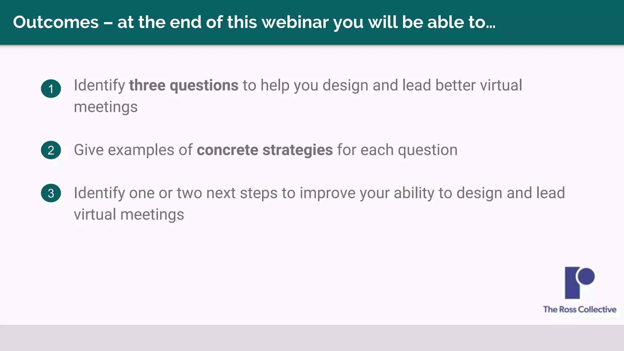 How To Design and Lead Interactive, Inclusive Virtual Meetings | PPT
