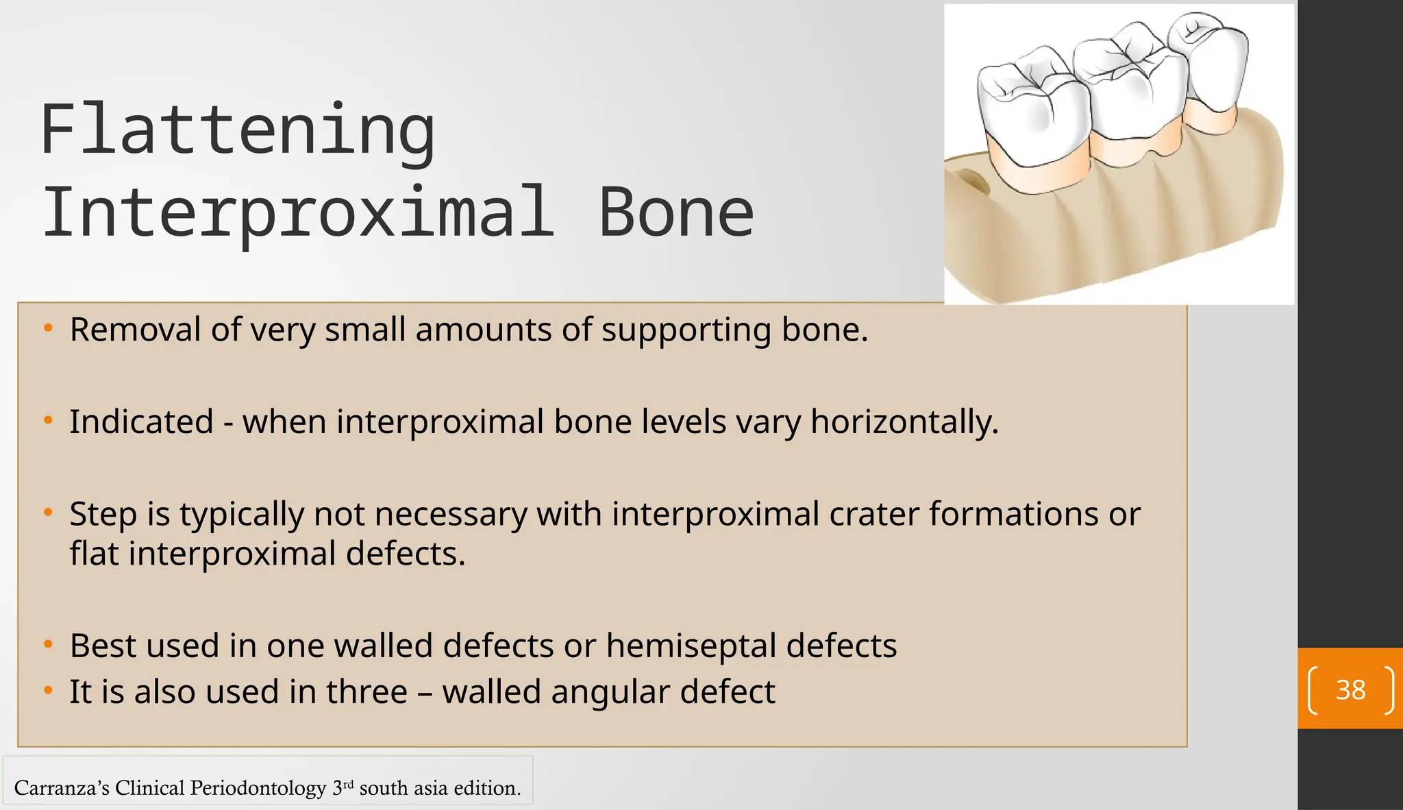 Resective osseous surgery In perio sem.pptx