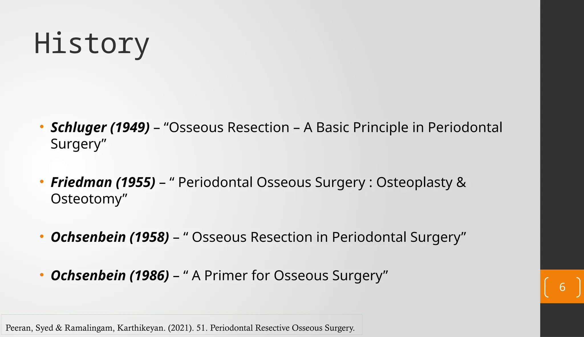 Resective osseous surgery In perio sem.pptx