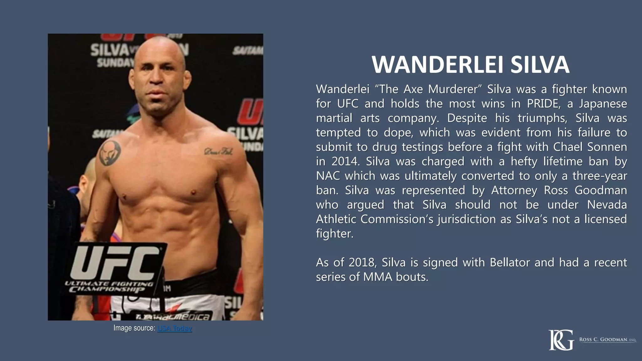 5 UFC Fighters Accused of Doping | PPTX