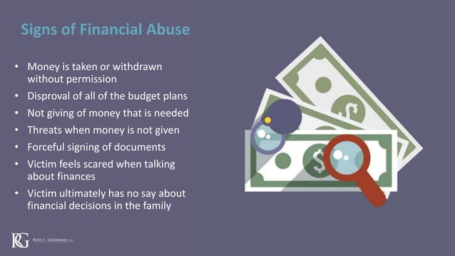 Financial Abuse: The Overlooked Form of Domestic Violence | PPTX
