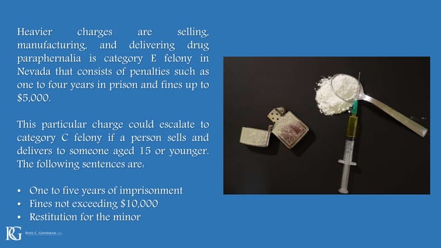 Possessing Drug Paraphernalia in Nevada | PPTX | Crime & Harmful Acts ...
