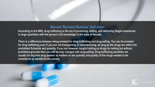 What is Drug Trafficking according to NRS? | PPTX