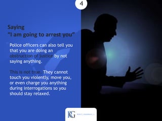 A Guide to Handling Police Interrogations | PPT