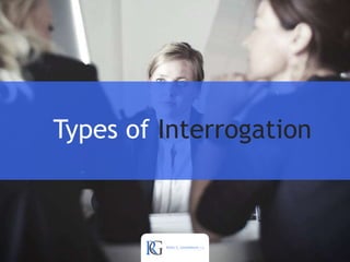 A Guide to Handling Police Interrogations | PPT