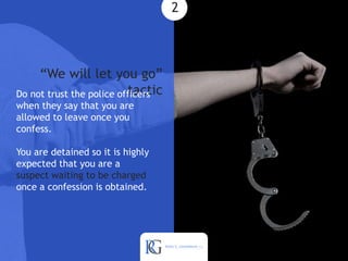 A Guide to Handling Police Interrogations | PPT