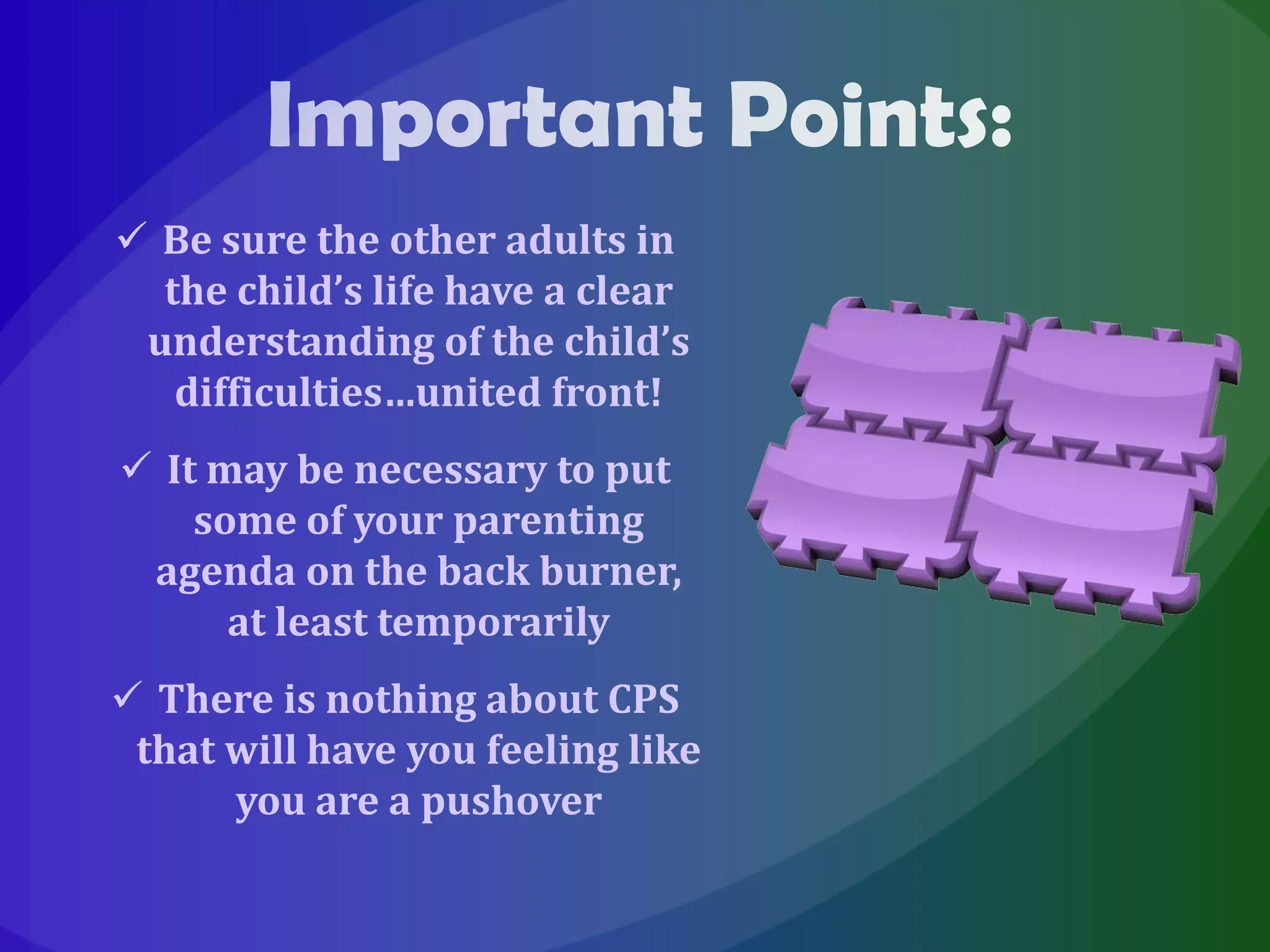 The Explosive Child: Summary CPS by Dr. Ross Greene | PPTX