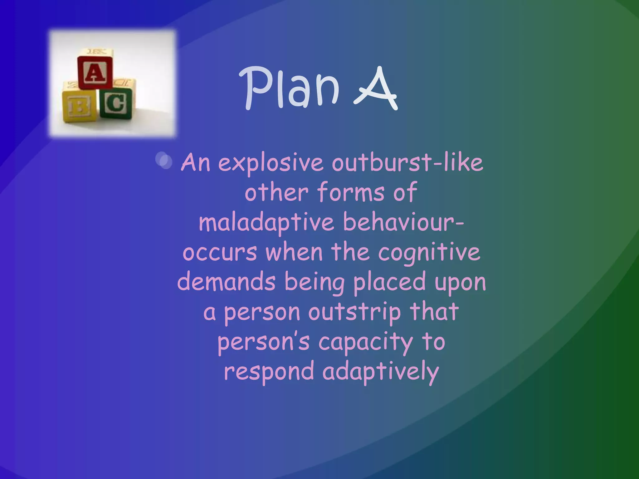 The Explosive Child: Summary CPS by Dr. Ross Greene | PPTX