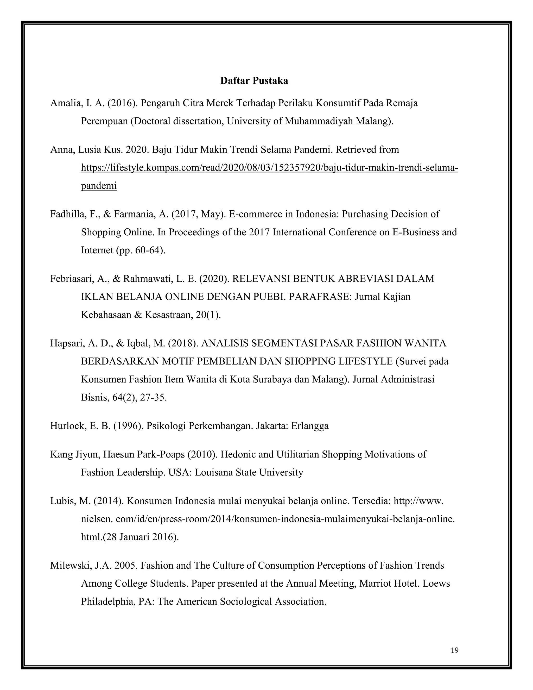 Rossi fatmawati 6018210059 bisnis plan | PDF