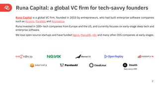 Runa Open Source Startup (ROSS) index annual report - 2023 | PDF
