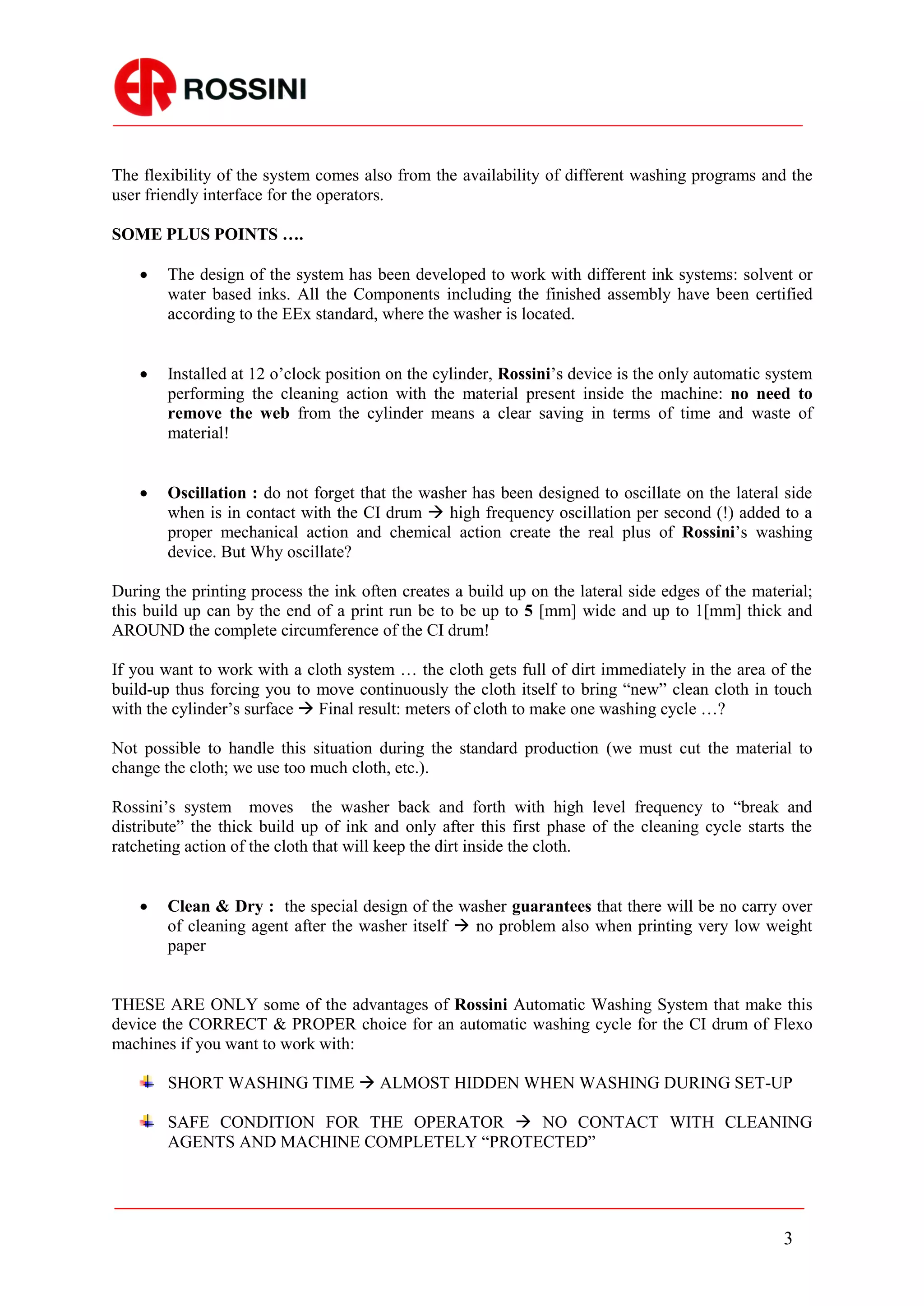 Rossini Evolution A.W.S. | PDF