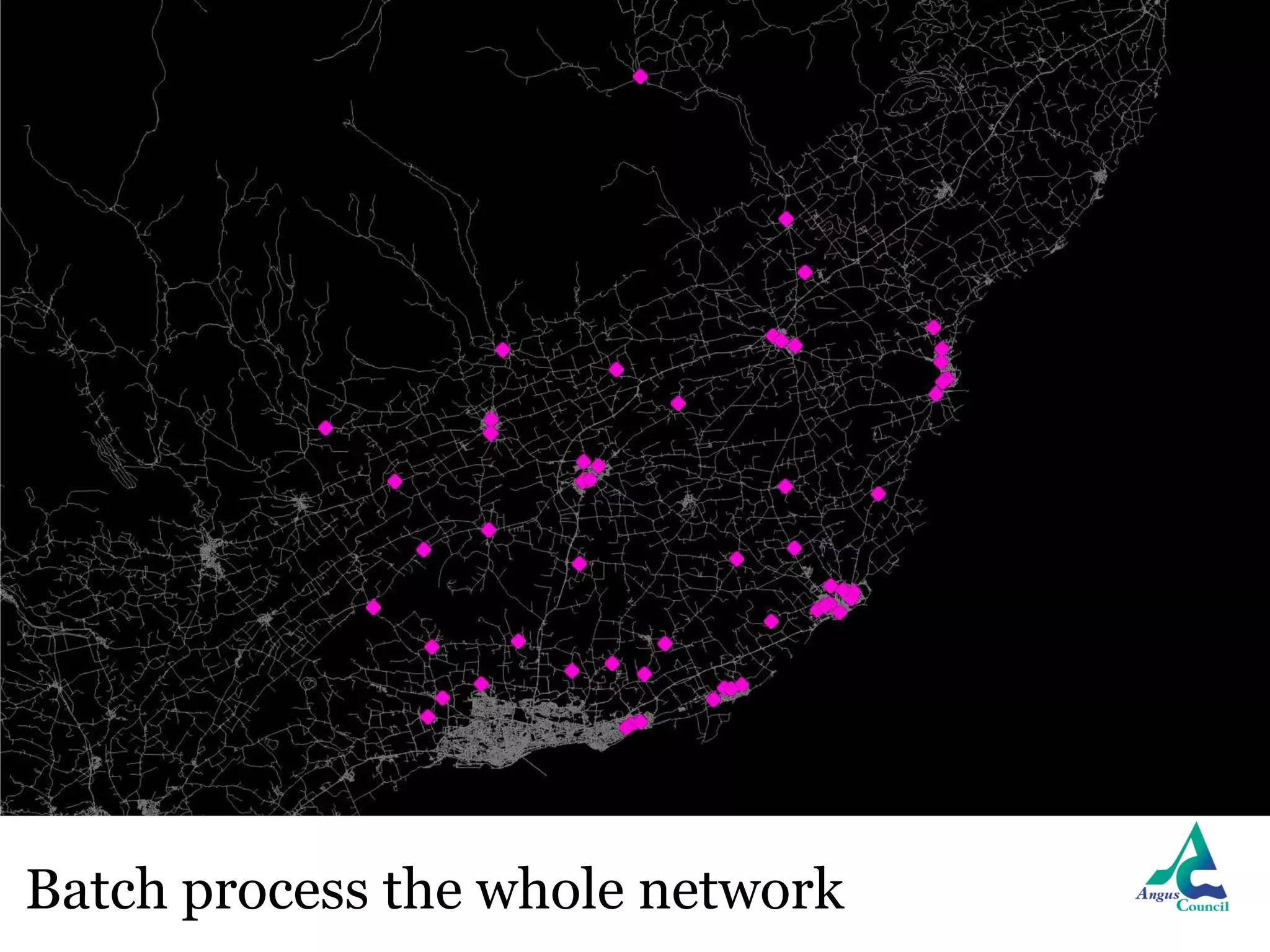 Visualising school catchment areas - FOSS4GUK 2018 | PPT