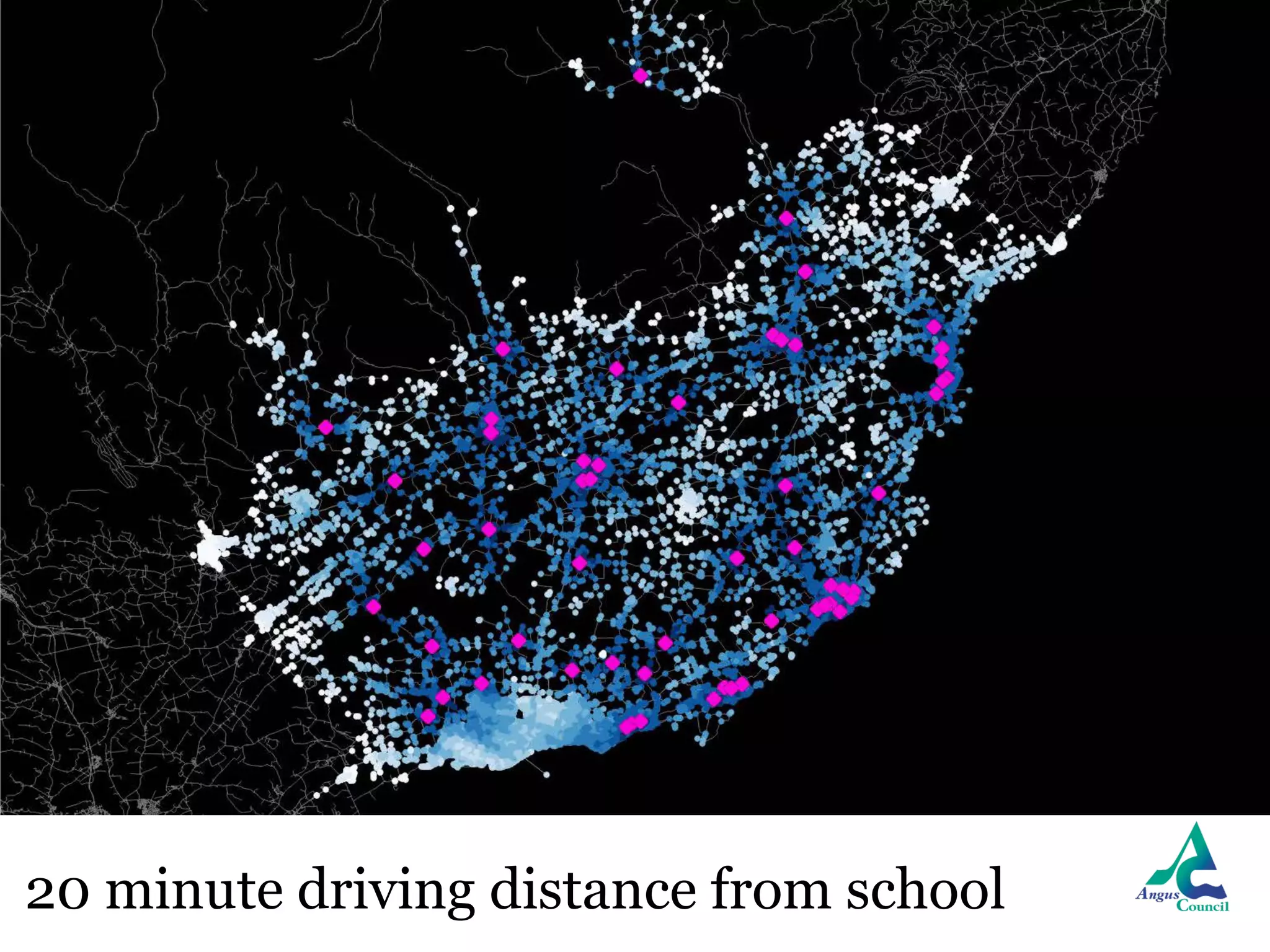 Visualising school catchment areas - FOSS4GUK 2018 | PPT