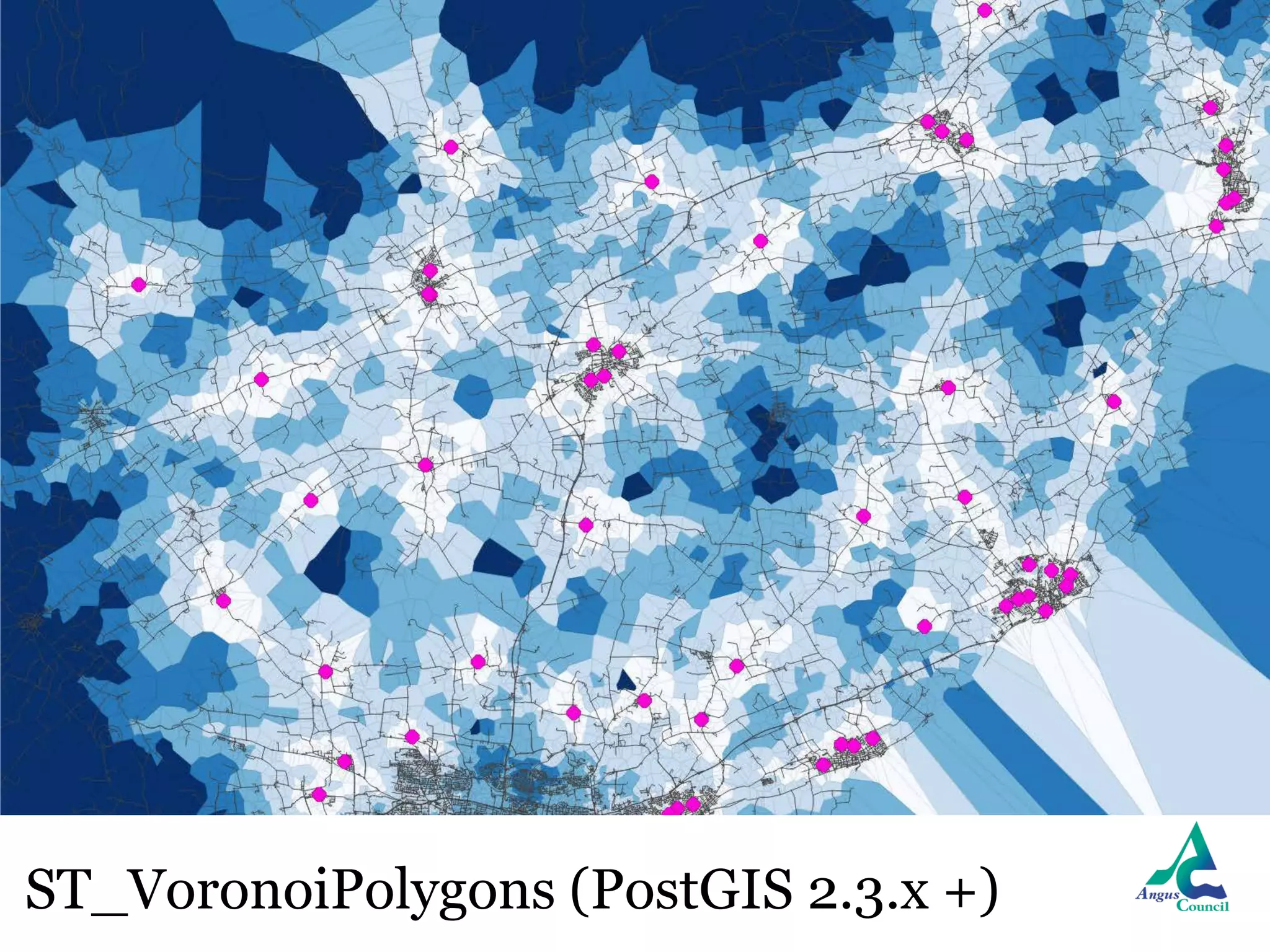 Visualising school catchment areas - FOSS4GUK 2018 | PPT
