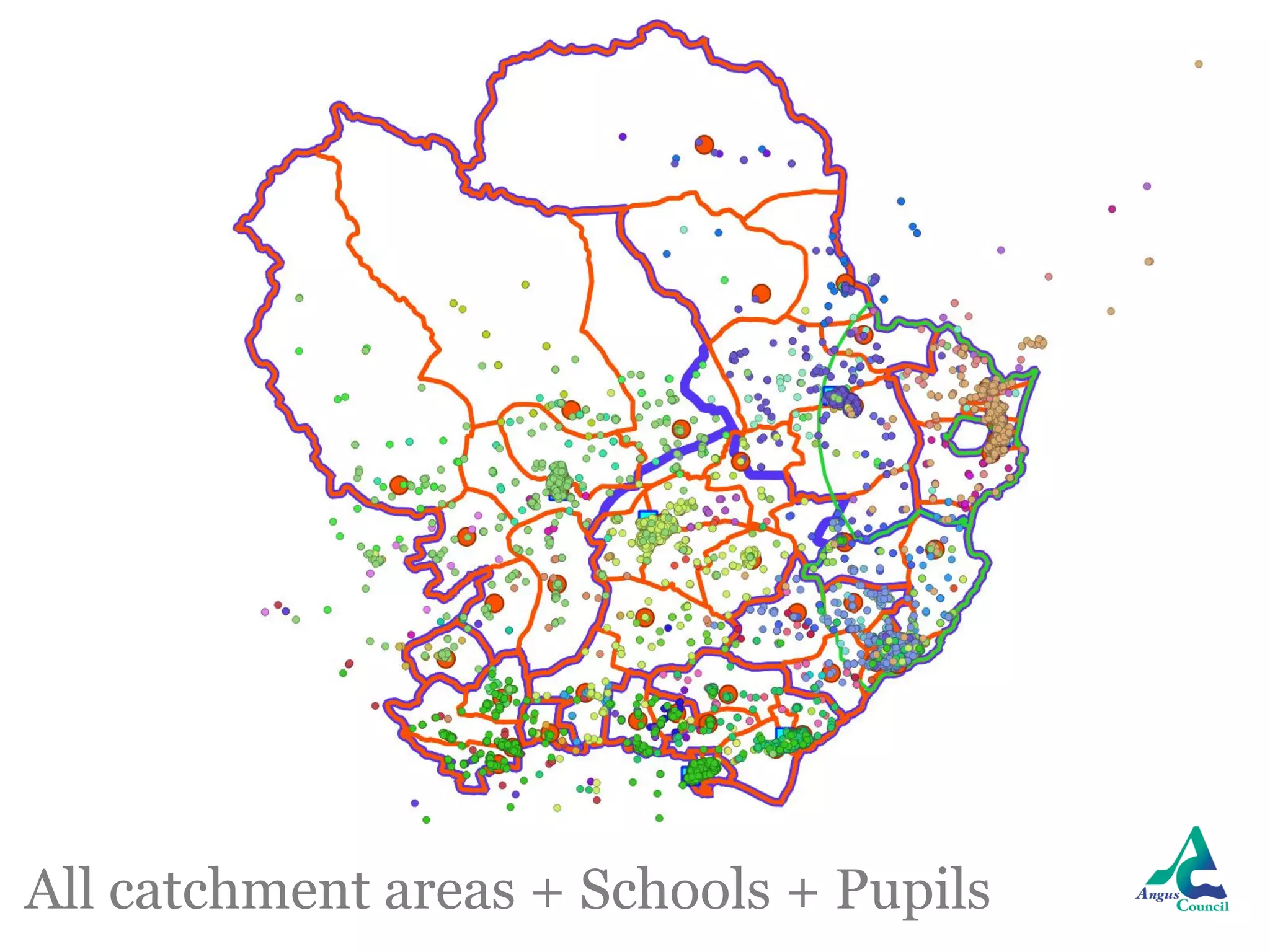 Visualising school catchment areas - FOSS4GUK 2018 | PPT