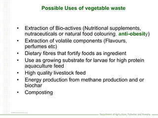Innovation clinic- Ross Naidoo- Extracts from fruit and vegetable ...