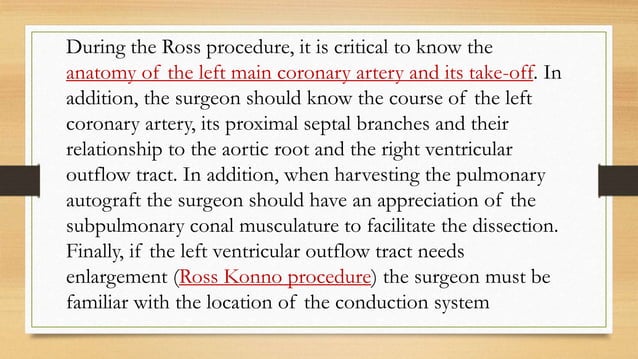 ROSS PROCEDURE | PPTX