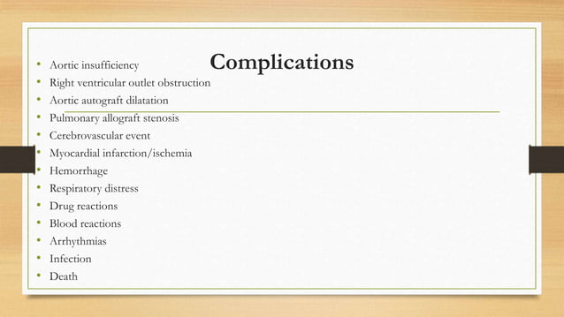 Ross Procedure Pptx