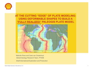 Using Deformable Shapes to Build a Plate Model by Malcom Ross, Shell ...