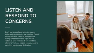 Connecting With Clients | PPT