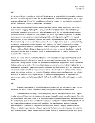 Ross simons brand management final take home | PDF | Soccer | Sports