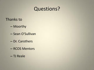 Ross vehicular traffic model 2 | PPT