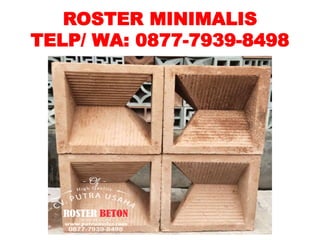 Toko Roster bata roster terakota di surabaya 087779398498 cv.putra ...
