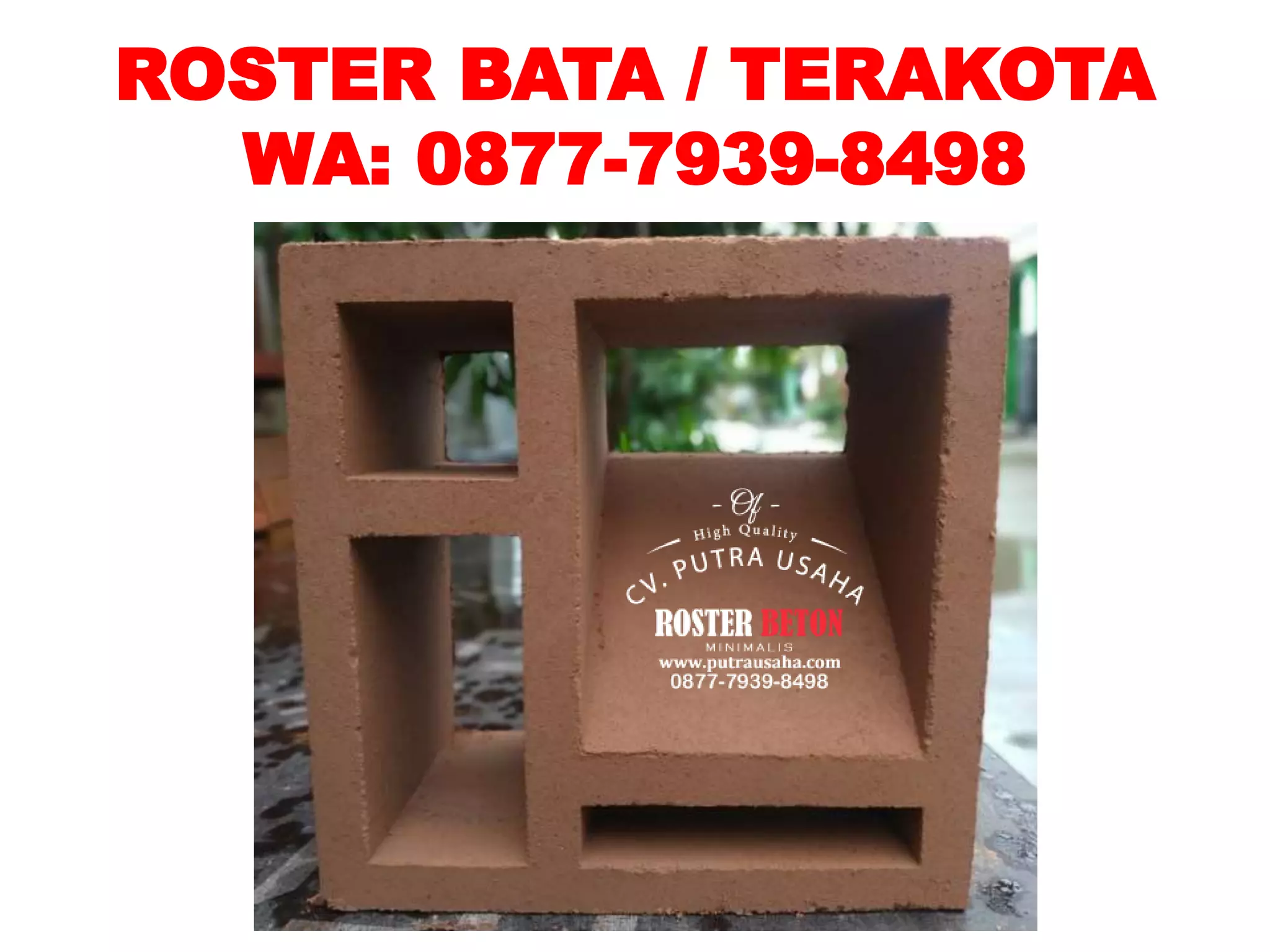 Roster beton banyuwangi 087779398498 cv.putra usaha | PPT