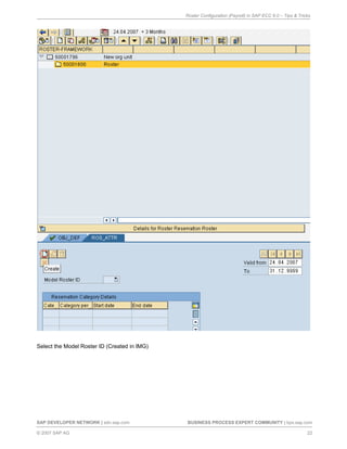 Roster Configuration (Payroll) in SAP ECC 6 0 V.pdf
