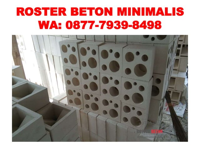 Roster putih roster beton minimalis di majalengka 087779398498 cv.putra ...