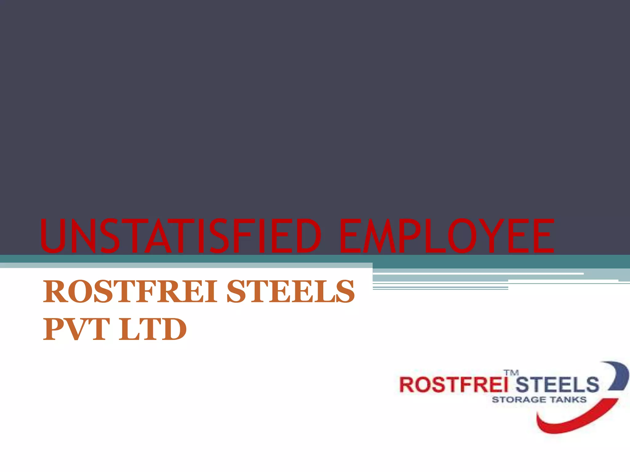 Rostfrei steels pvt ltd | PPT
