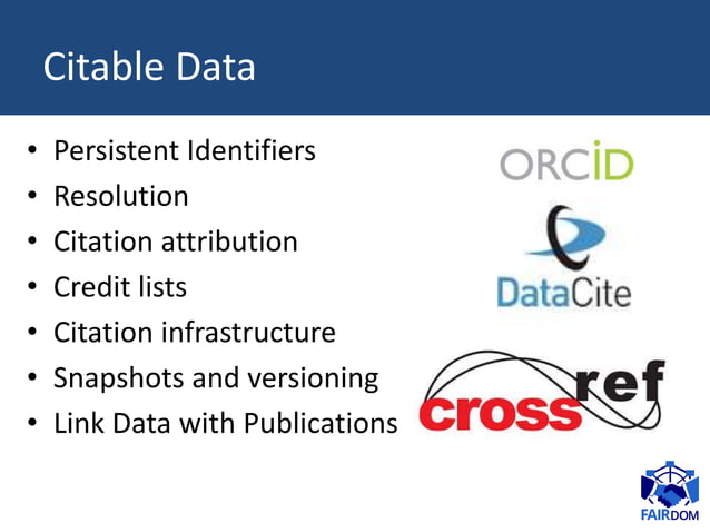 Reproducible And Citable Data And Models An Introduction Ppt