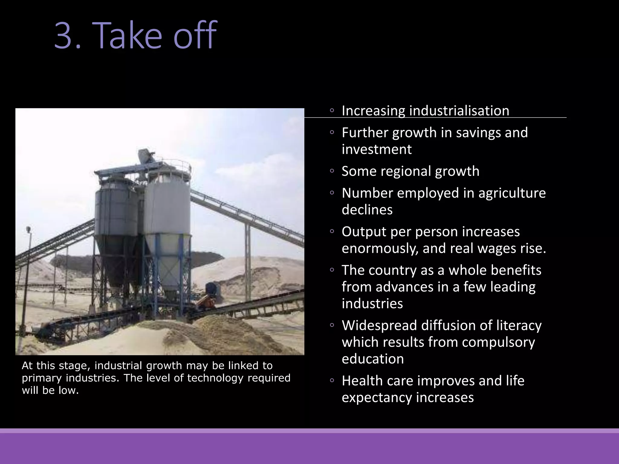 Rostow's Stages of Economic Growth: A Capitalist Approach | PPTX