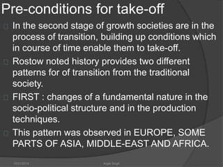 Rostows stages | PPTX