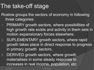 Rostows stages | PPTX