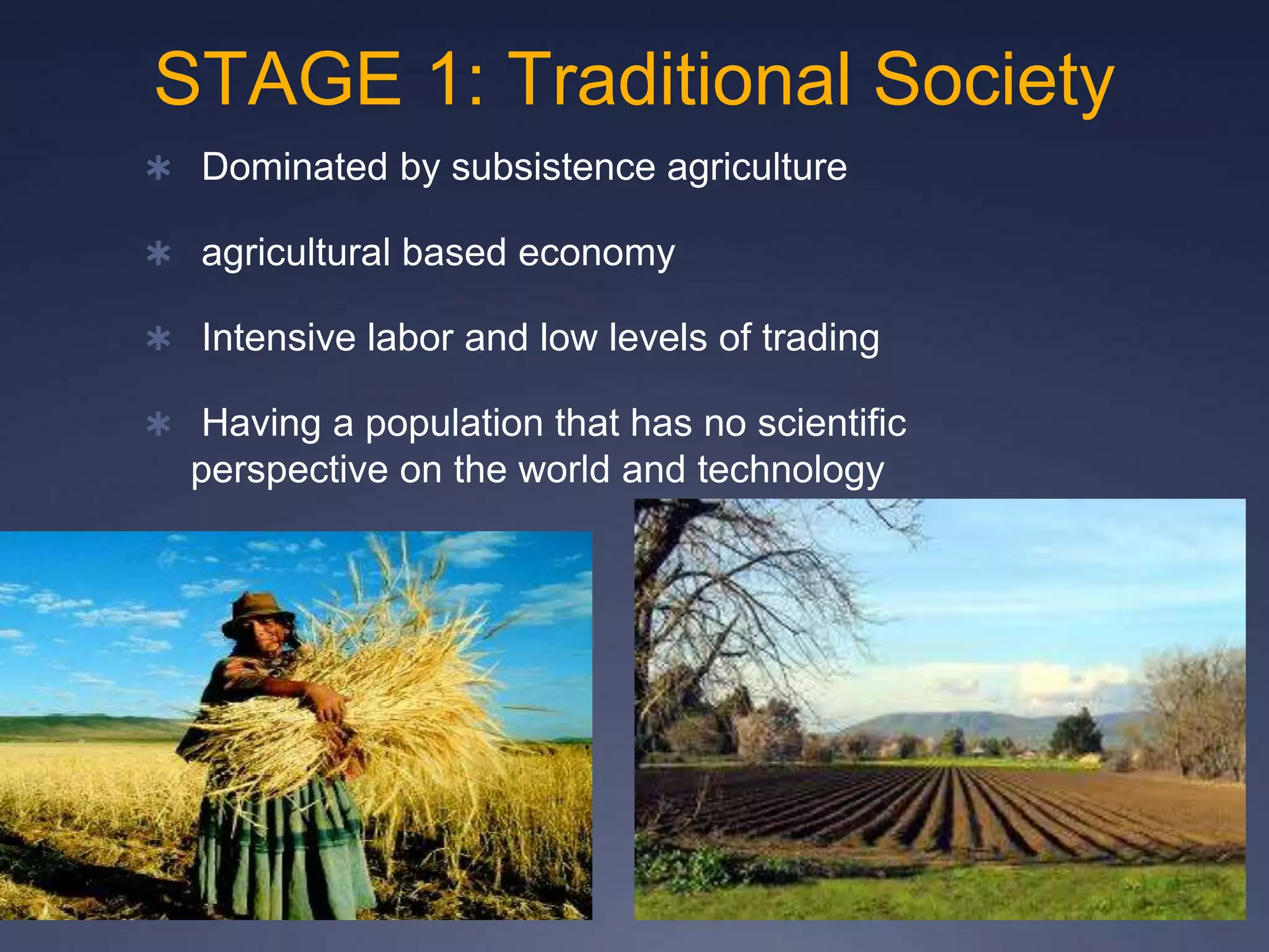 Rostow's stages of development | PPTX