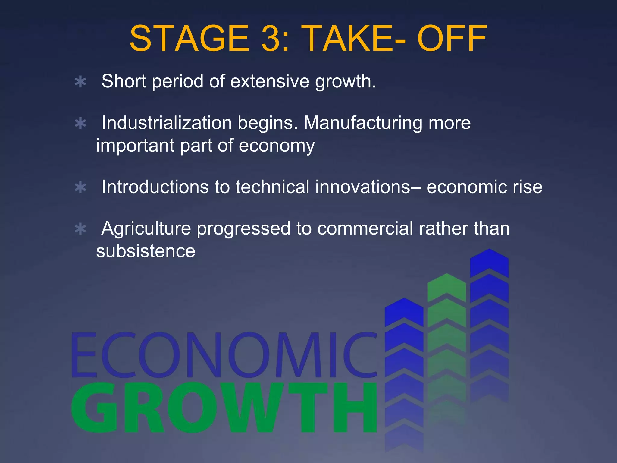 Rostow's stages of development | PPTX