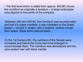 Rostra And Comitium | PPT