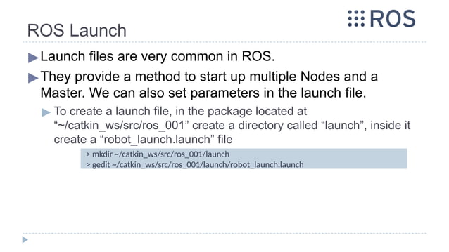 ROS Tutorials with examples for beginners.pptx | Operating Systems | Computer Software and ...