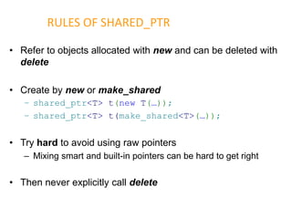 C++11 smart pointer | PPT
