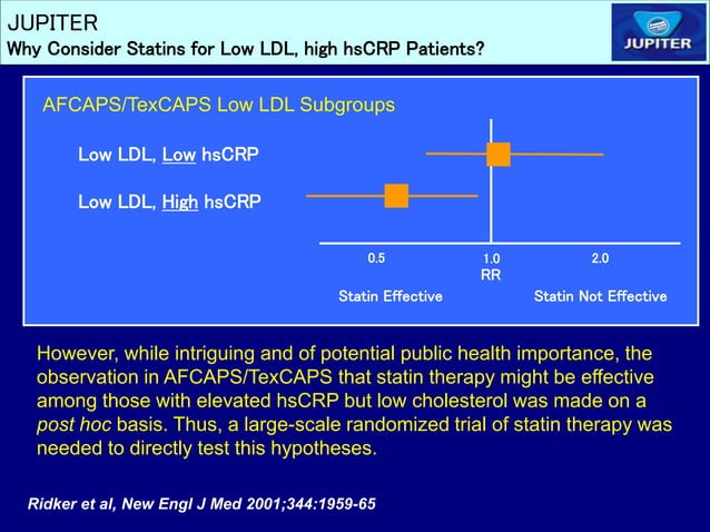 Rosuvastatin jupiter trial.ppt
