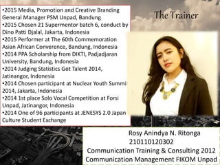 Membangun Daya Tarik I - Rosy Anindya | PPTX