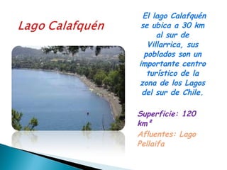 Ríos y lagos de chile | PPT