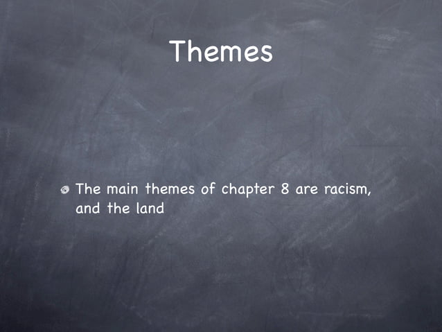 Rot chapter 8 presentation-karan, max, austin | KEY | Fiction | Books and Literature